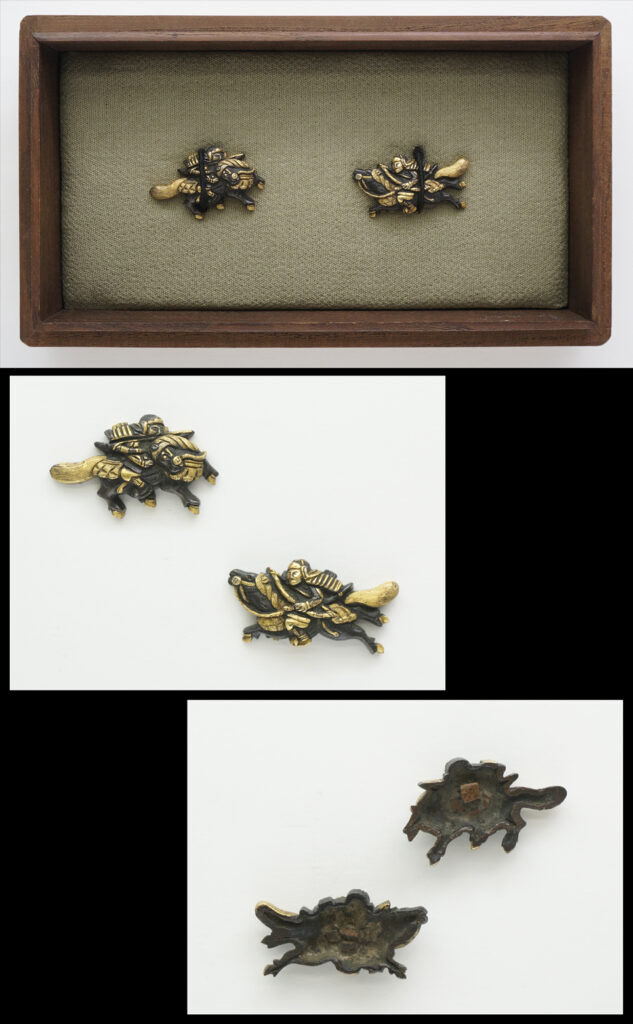 Menuki : mumei deity | Japanese Sword Online Museum