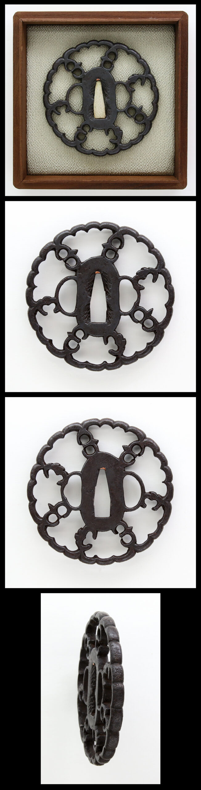 Tsuba : Mumei (Owari) | Japanese Sword Online Museum